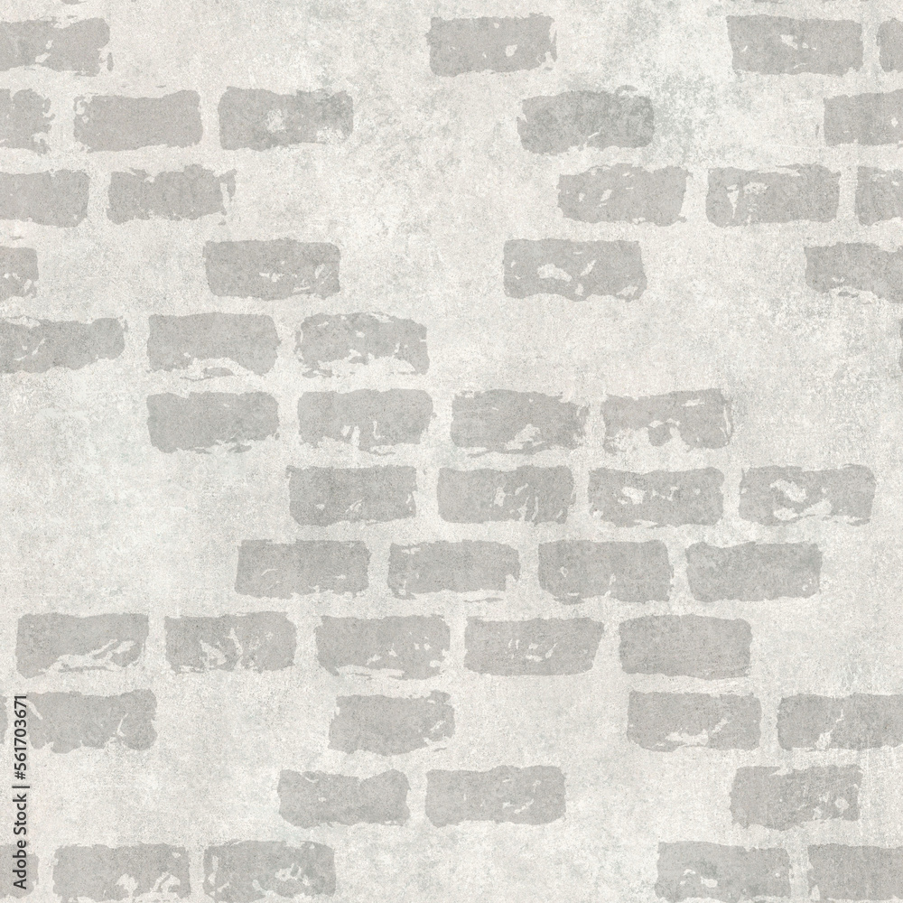 Plaster wall seamless texture with brick pattern, grunge texture ...
