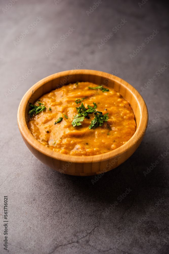 Khatti Dal is a food from India, a Hyderabadi cuisine, dal made using ...