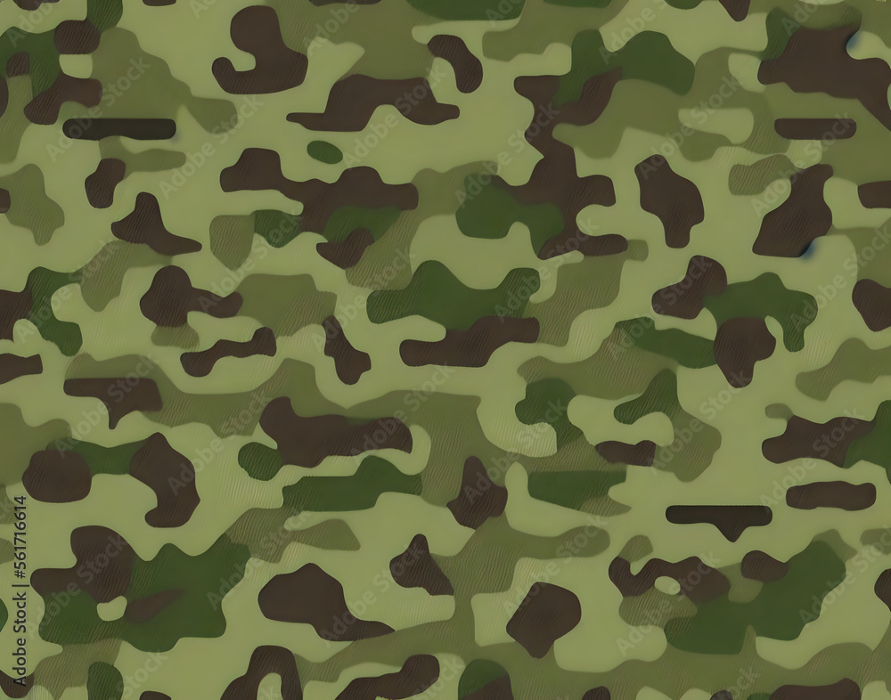 military camouflage pattern - background, wallpaper, generative AI ...