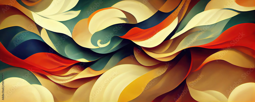 Abstract motion wallpaper background illustration (Generative AI) Stock ...