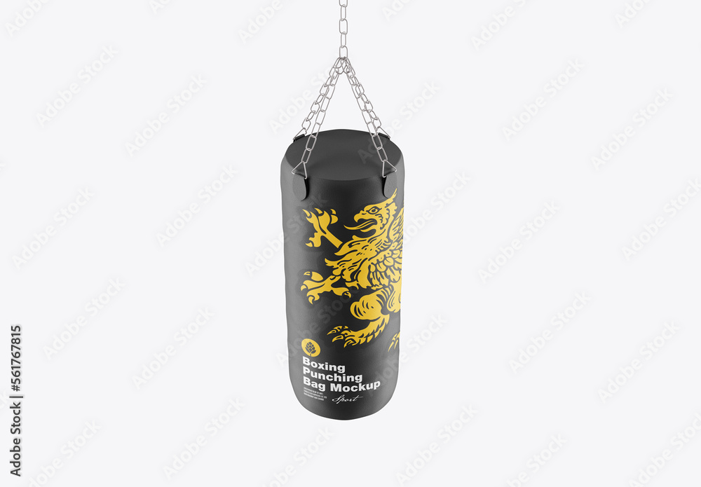 Punching Bag Mockup Stock Template | Adobe Stock