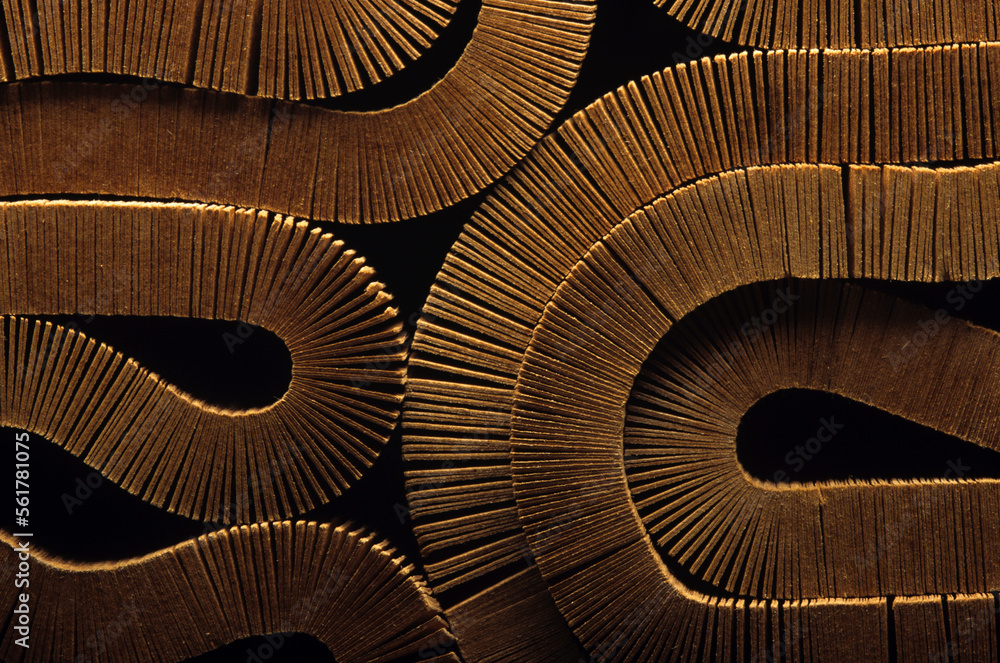 Paper honeycomb product used internally in office furniture, autos ...