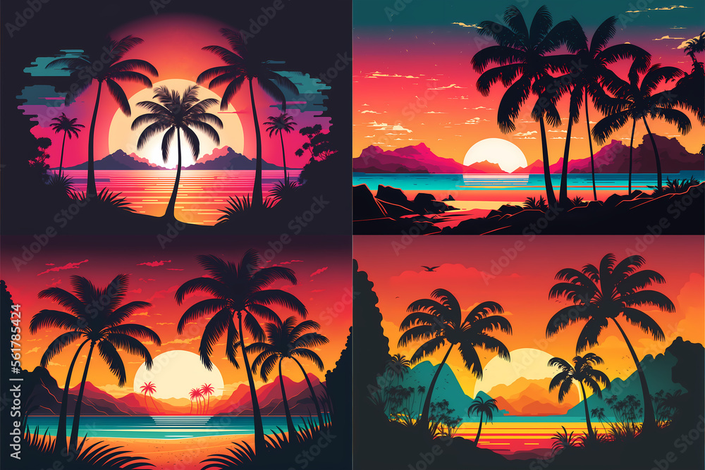 Sunrise Beach Clipart