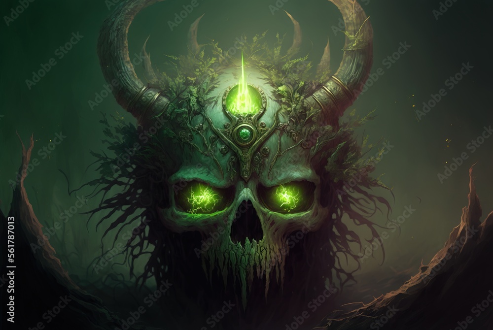 Evil toxic demon overlord of decay; guardian of the deadliest swamp and ...