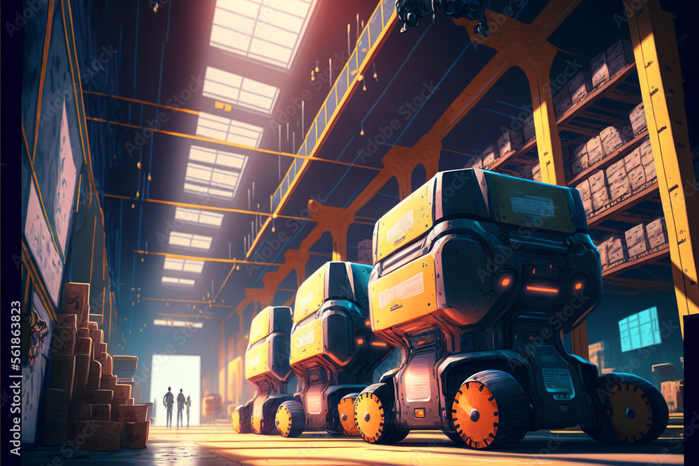 warehouse management system automated, smart system for managing ...