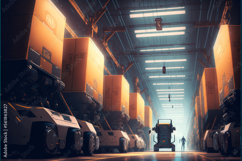 warehouse management system automated, smart system for managing ...