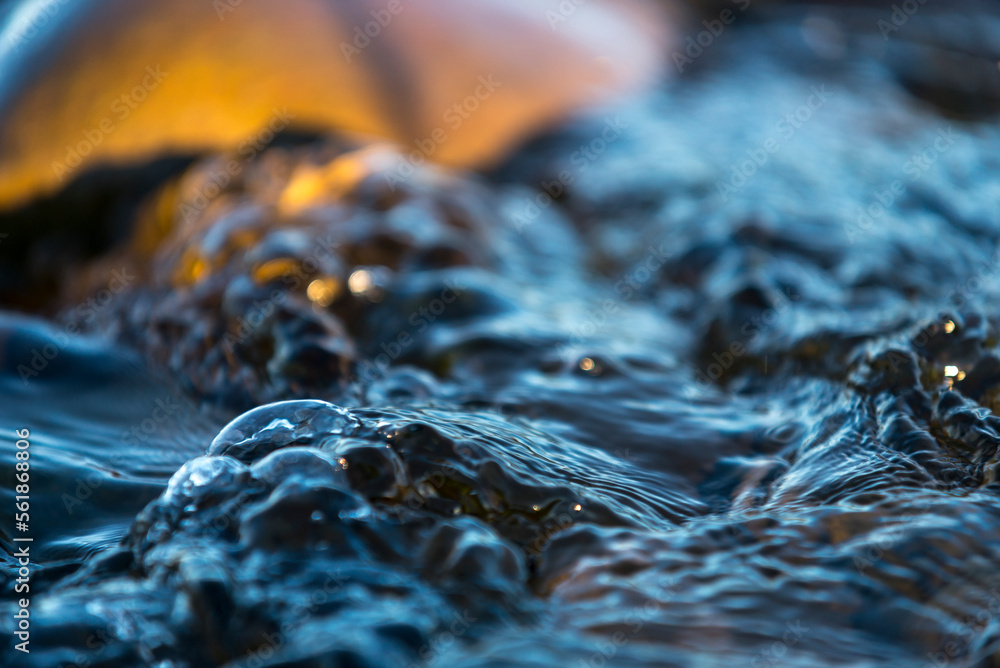 burbujas de agua, agua de rio, acuático, naturaleza, río, arroyo, mar ...