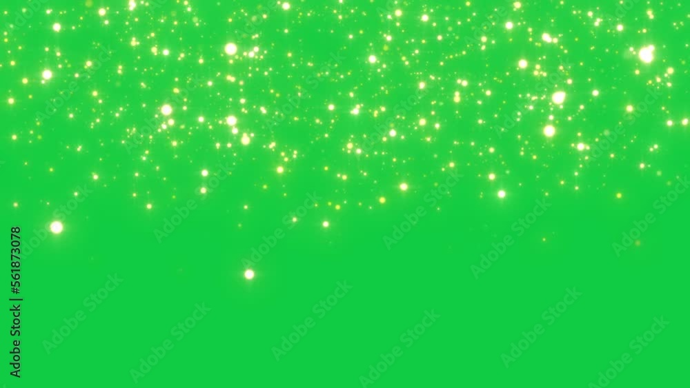 Video Stock celebration glitter sparkles green screen alpha channel ...