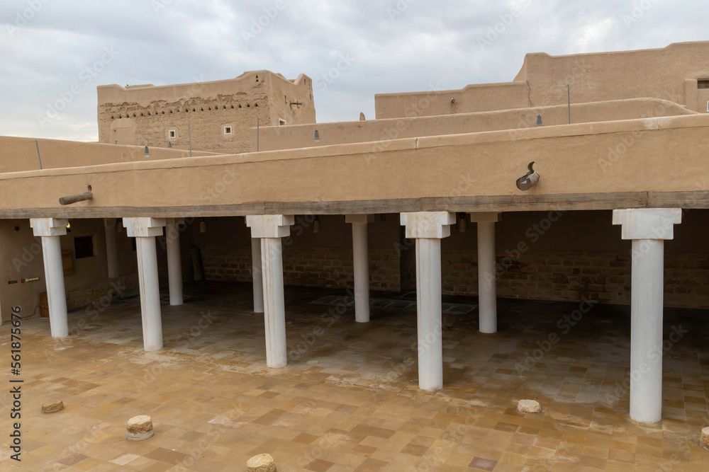 Al-Turaif Mosque, a congregational mosque of Muhammad ibn Saud in ...