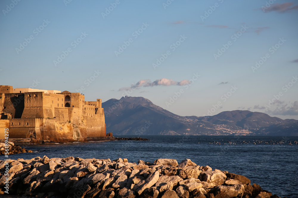 Castel dell'Ovo, lietrally, the Egg Castle is a seafront castle in ...