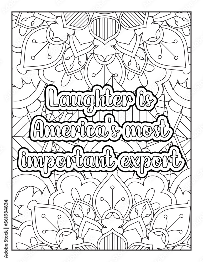 Inspirational Quotes, Quotes Coloring Page, Positive Quotes ...