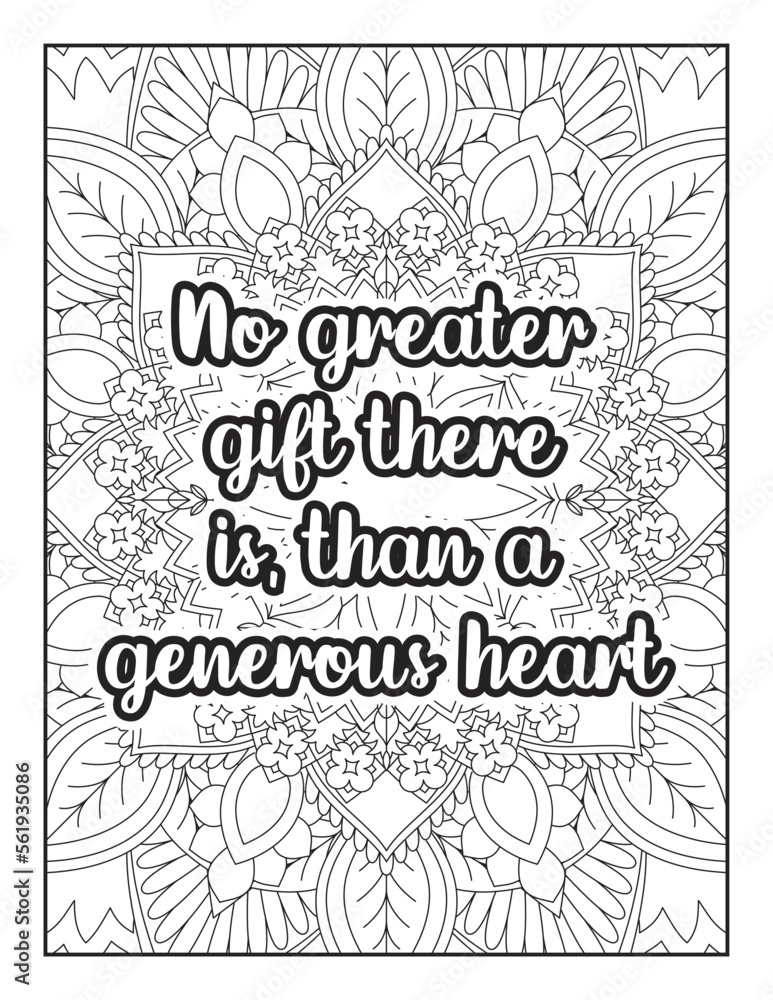 Inspirational Quotes, Quotes Coloring Page, Positive Quotes ...