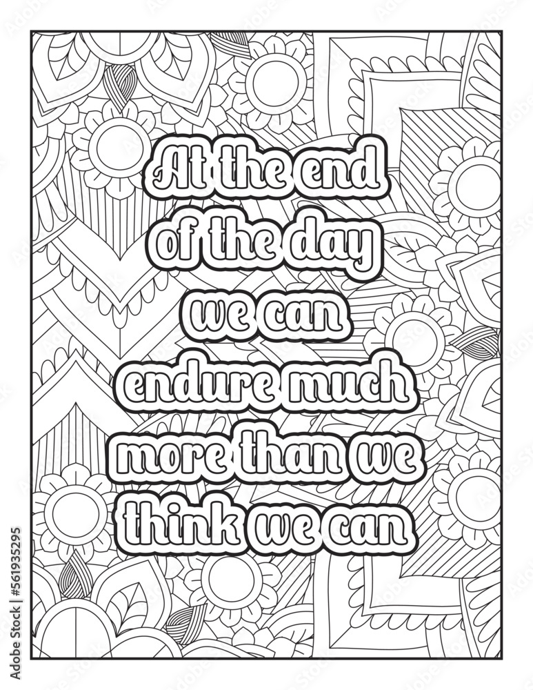 Inspirational Quotes, Quotes Coloring Page, Positive Quotes ...