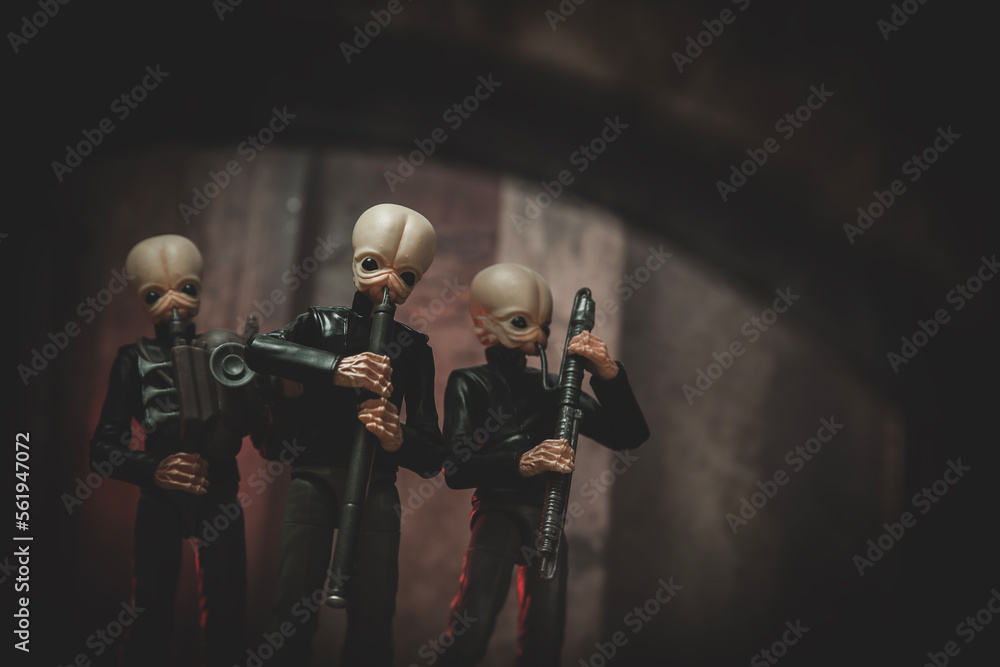 NEW YORK USA: JAN 27 2023: Star Wars Mos Eisley Chalmun's Spaceport ...