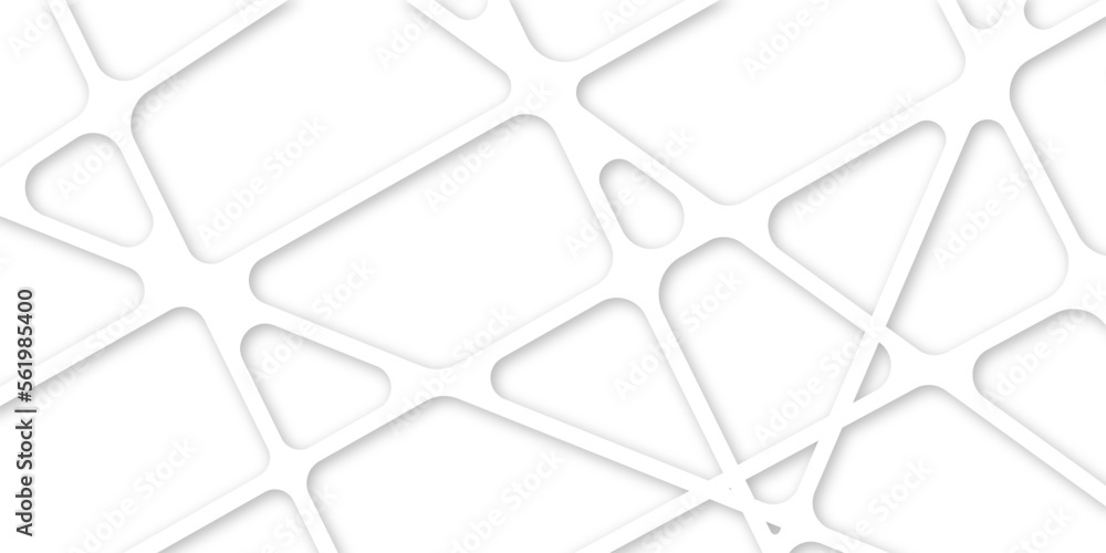 Abstract of white architectural structure pattern, Concept of future ...