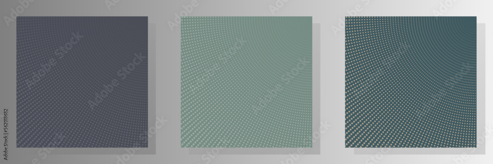 Abstract background dot perforated halftone title page templates vector ...