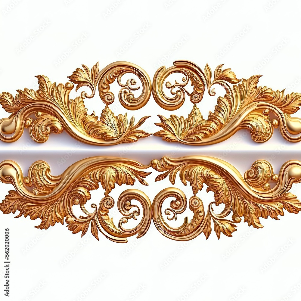 Gold Baroque Design