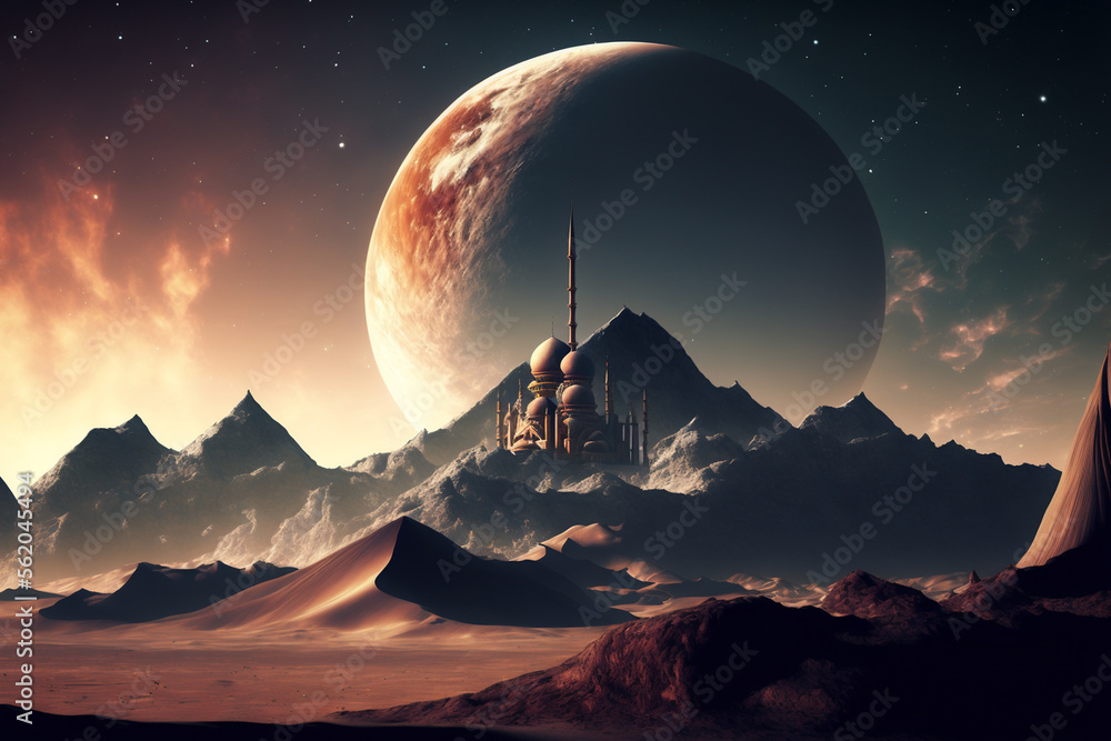 Islamic Art Meets Technology: Generative AI-Generated Mosques and ...