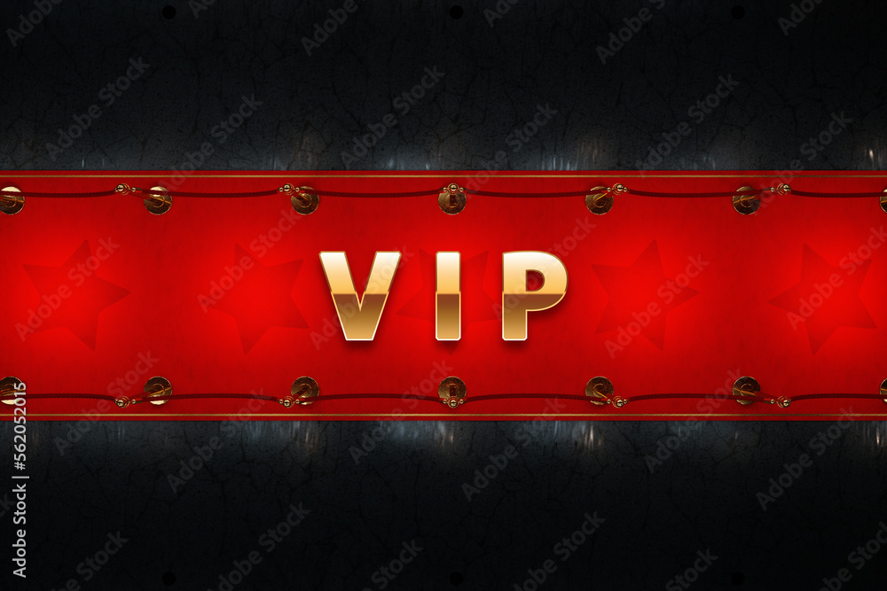 Red carpet for the stars, with gold stands and paparazzi flashes. Pop ...