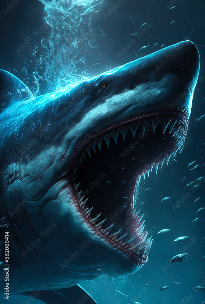 Megalodon Shark Mouth