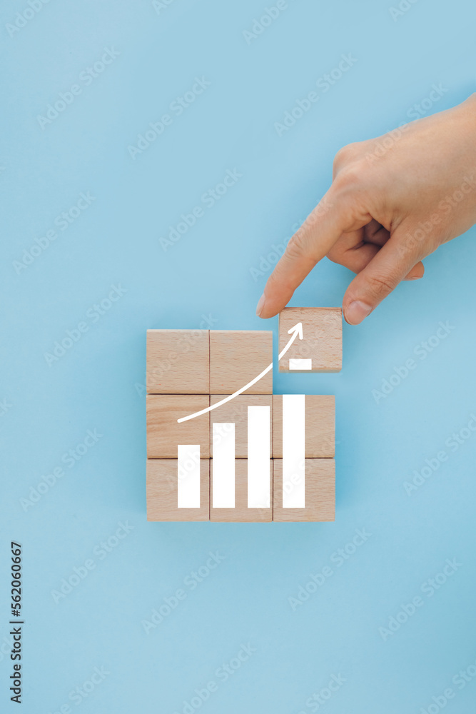 Achieving exponential growth through digital transformation concept ...