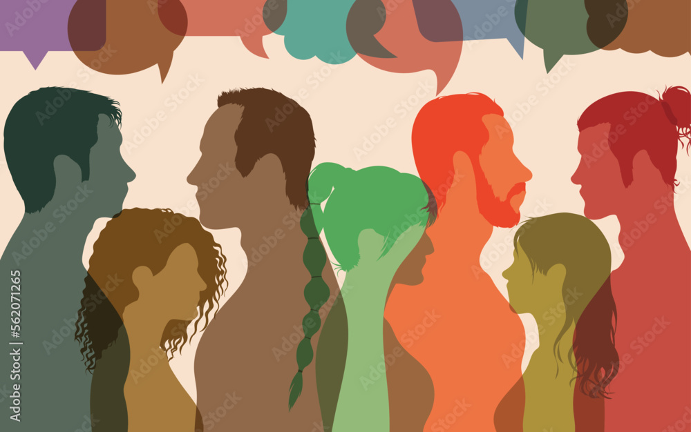 Communication between group of diversity people. Community and ... Communication between group of diversity people. Community and ...