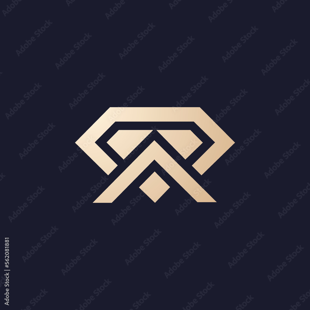 Initials Letter A Diamond Logo Design, brand identity logos vector ...