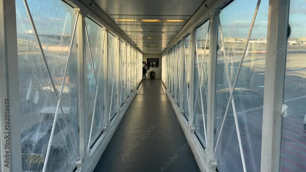 Boarding Plane Inside