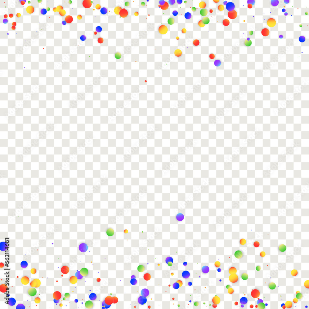 Carnival Confetti. Carnaval Party Background. Red, Blue, Green, Orange ...