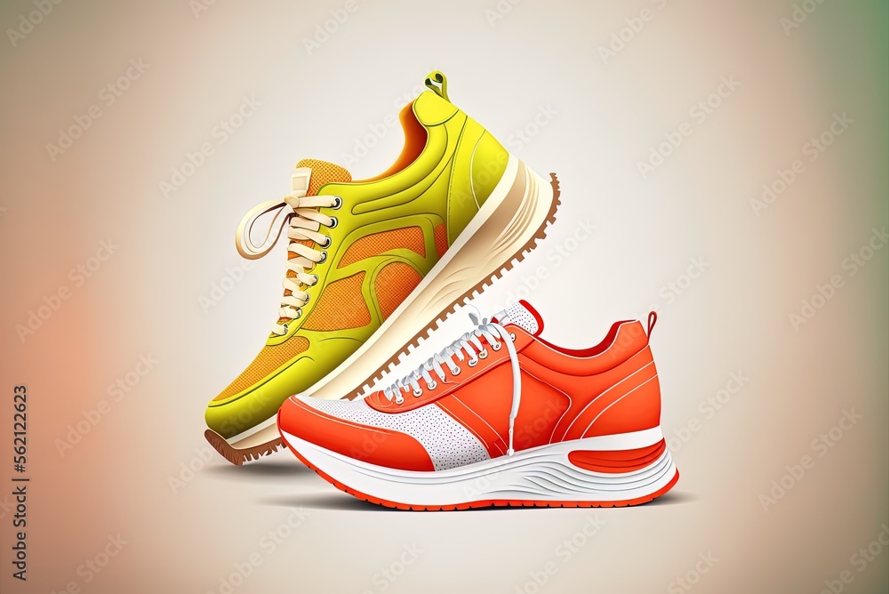 Compare and contrast: sneakers with high heels Women's casual shoes are ...