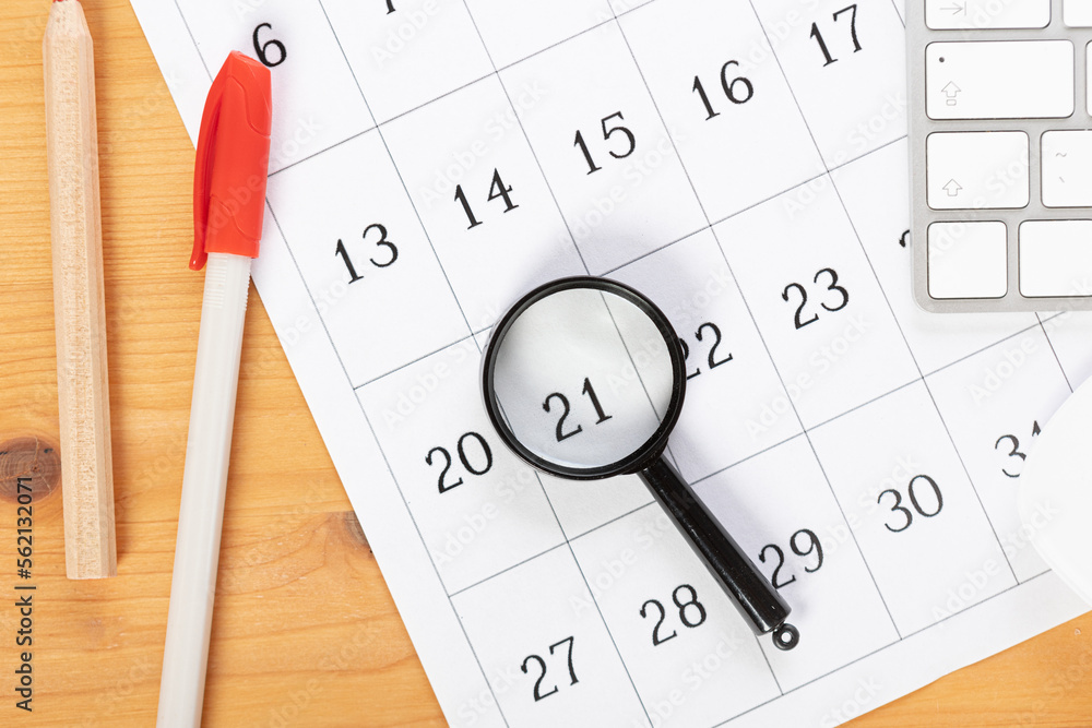 Planner Calendar and agenda reminders, work from home. for plan daily ...