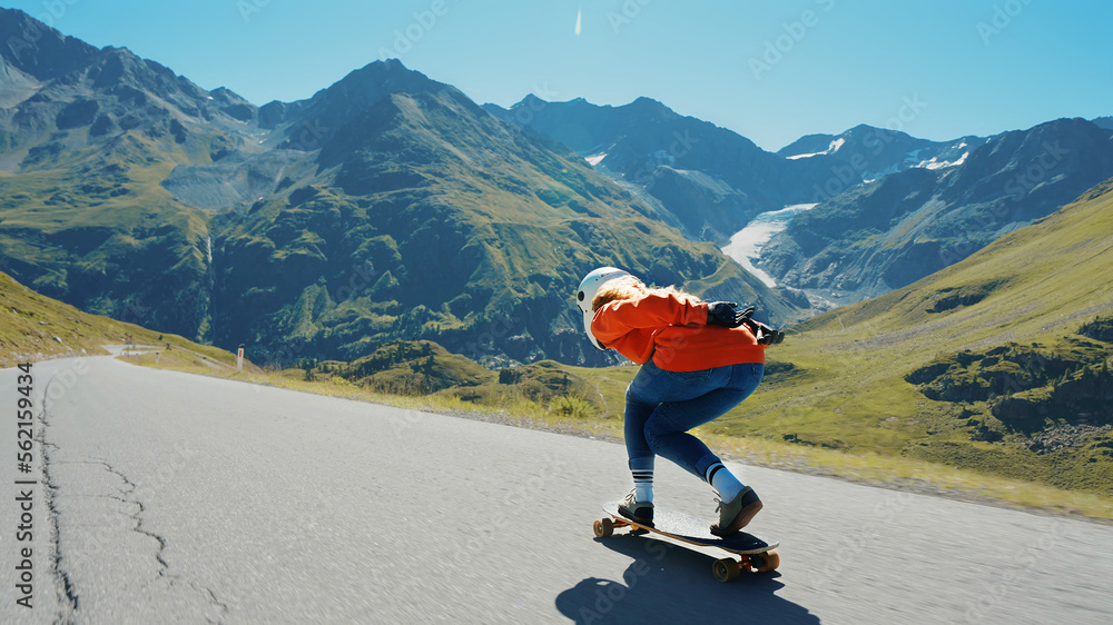 Longboard Downhill