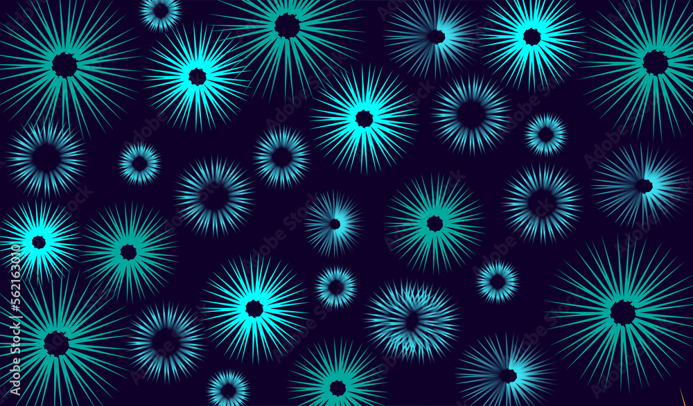 Needle blue plant background this is a graphic pattern of ethic ...