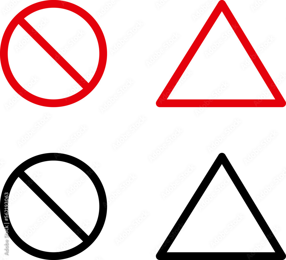 Stop sign vector image illustration. Forbidden sign. Hand prohibited ...