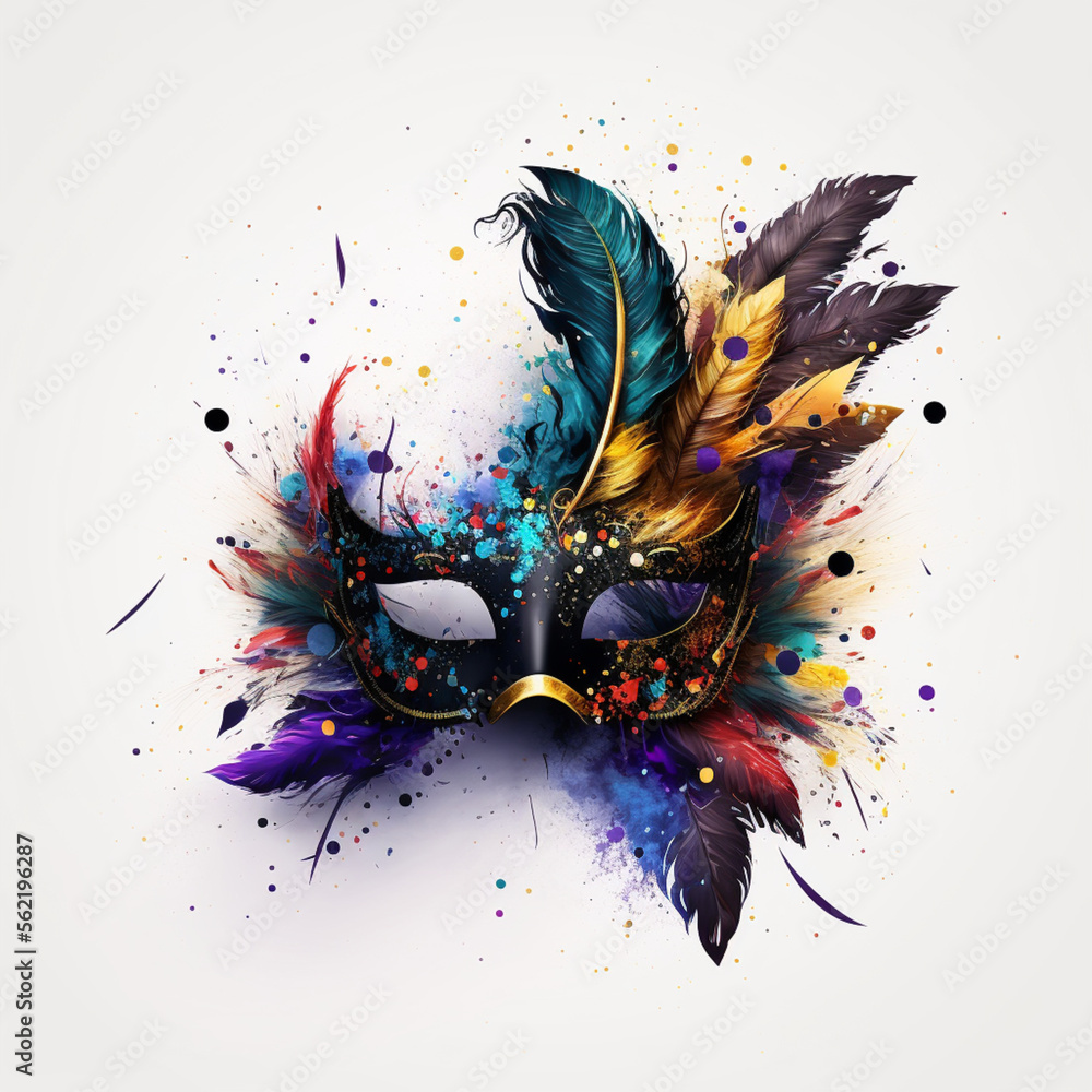 Half Masskara Designs