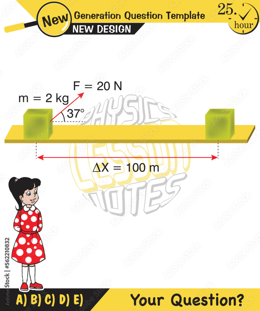 Physics, Force and Motion, Support and Motion, Thrust and linear ...