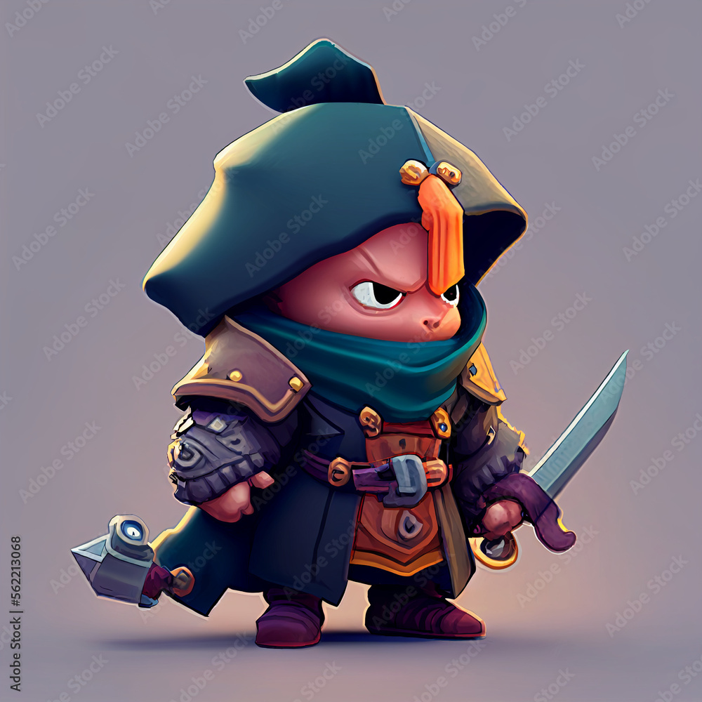 2D Game Character Asset, 2D Game Sprite For Video & Mobile Game ...