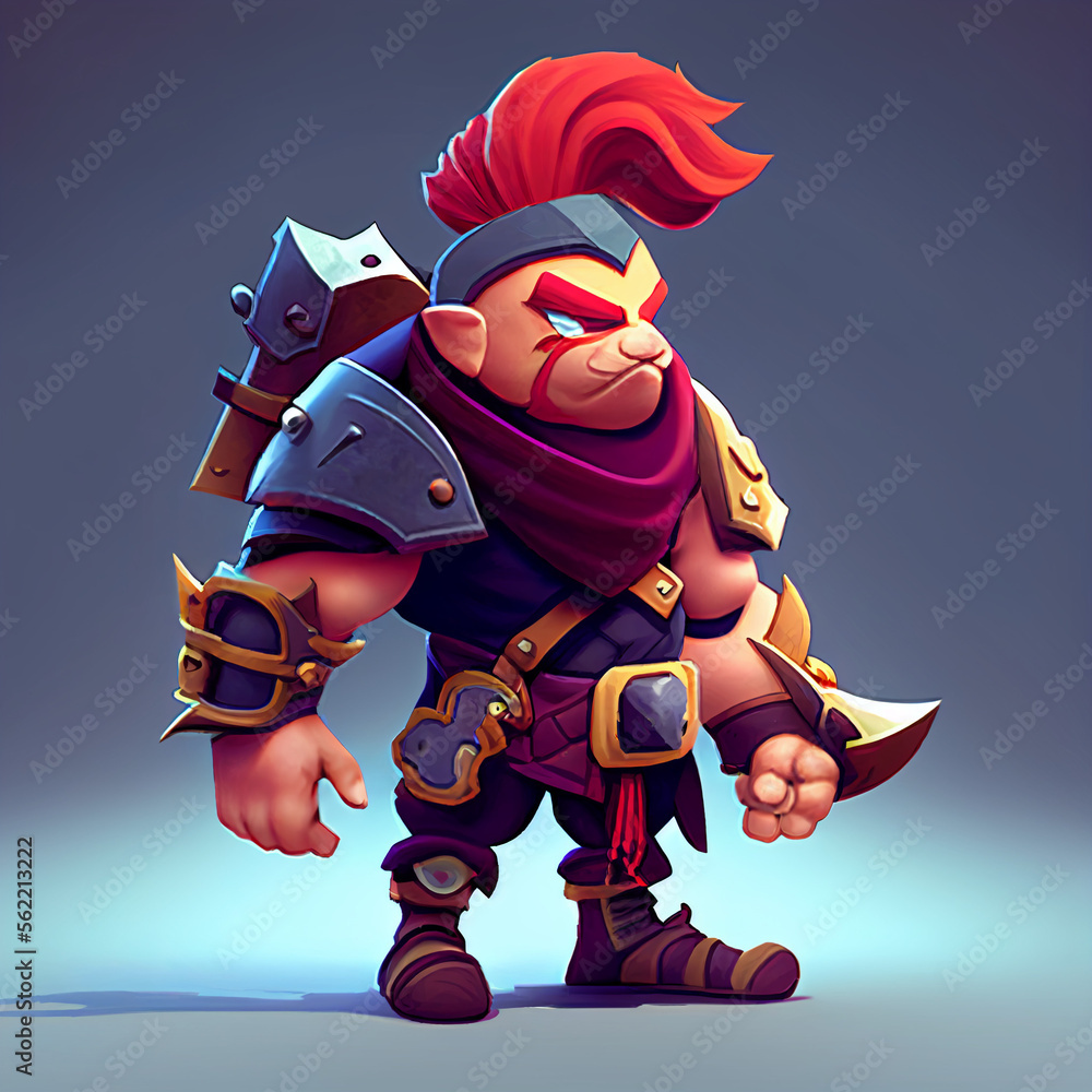 2d Game Character Asset 2d Game Sprite For Video And Mobile Game Stock Illustration Adobe Stock