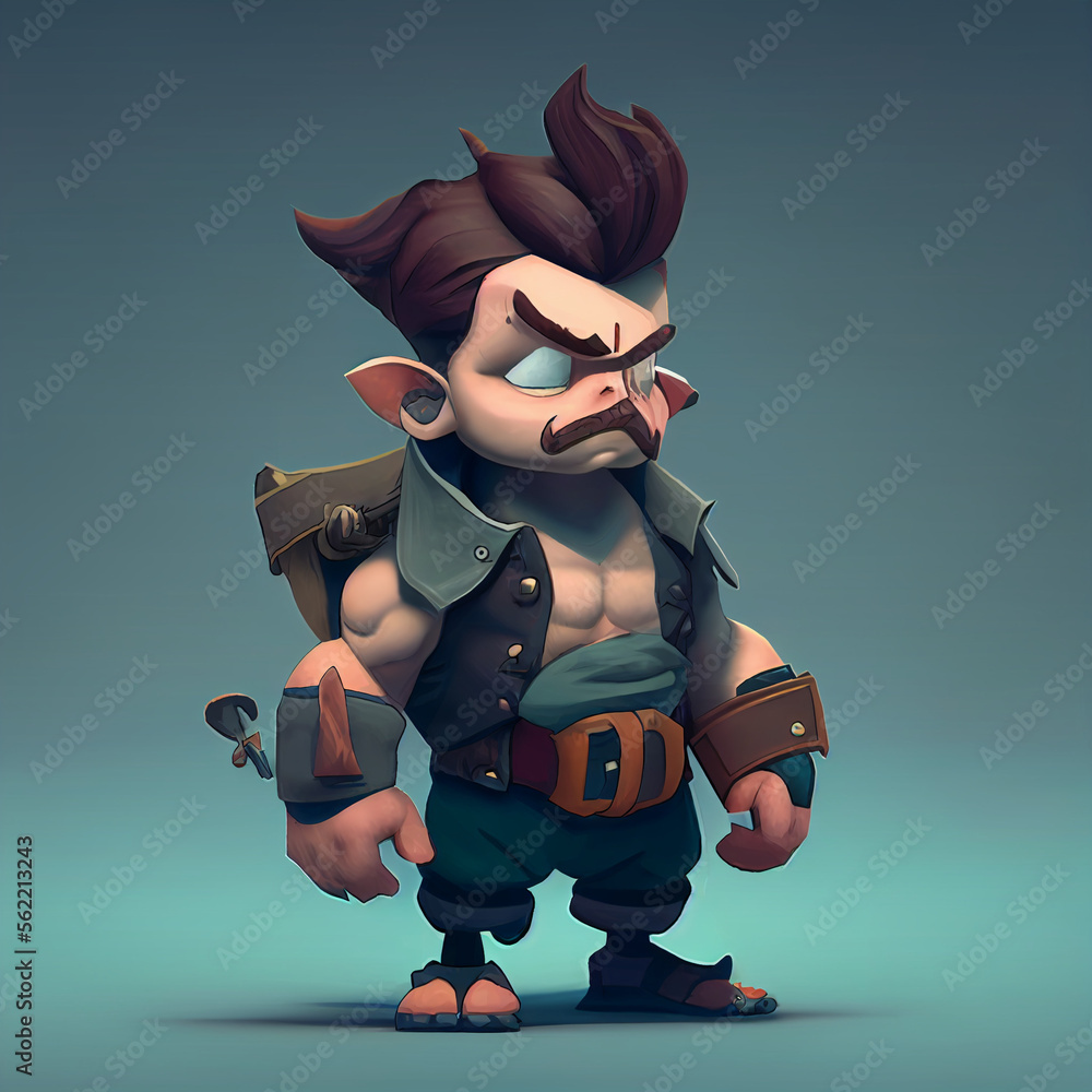 2D Game Character Asset, 2D Game Sprite For Video & Mobile Game Stock ...