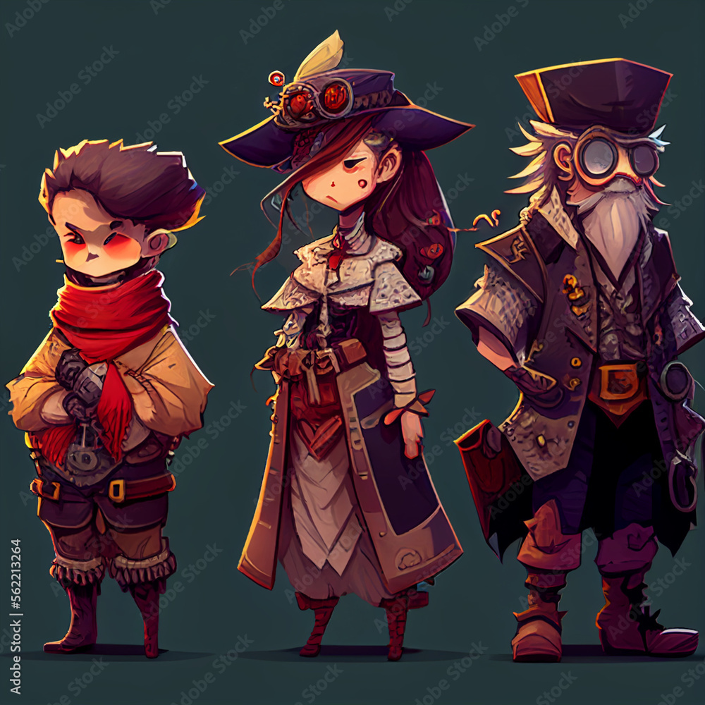 2D Game Character Asset, 2D Game Sprite For Video & Mobile Game Stock ...