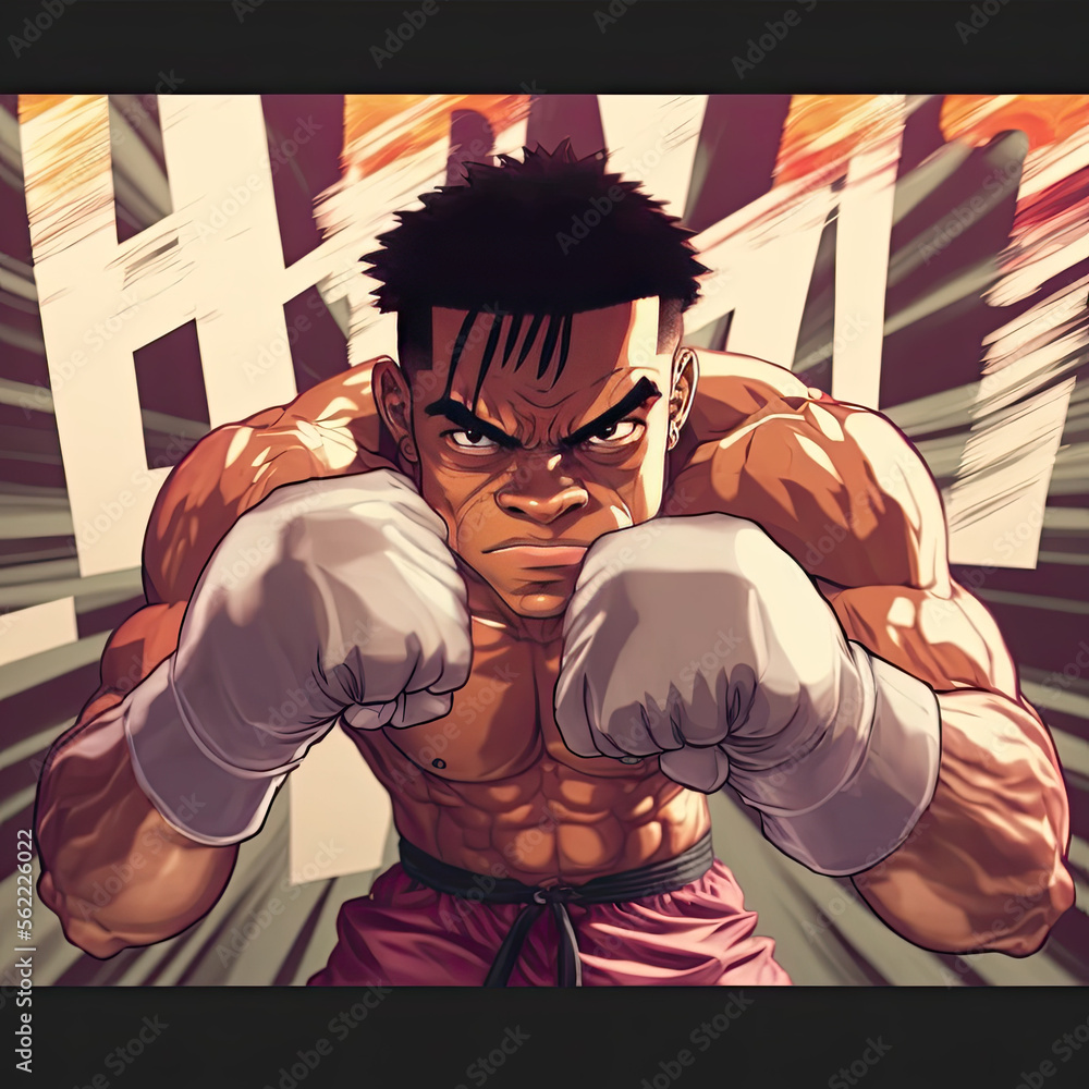 Boxing, Punching, Anime, Cartoon Design, Boxing Cartoon, Punching ...