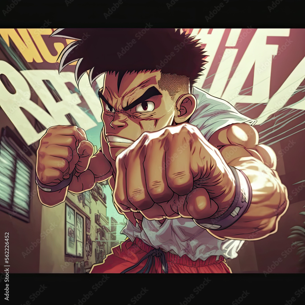 Animated Boxing Cartoon