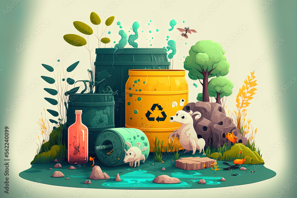 Plastic trash, hazardous waste, and suffering animals are polluting the ...