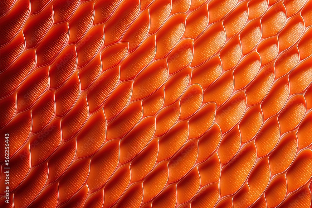 Red fish flesh with a texture like salmon fillets. Generative AI Stock ...