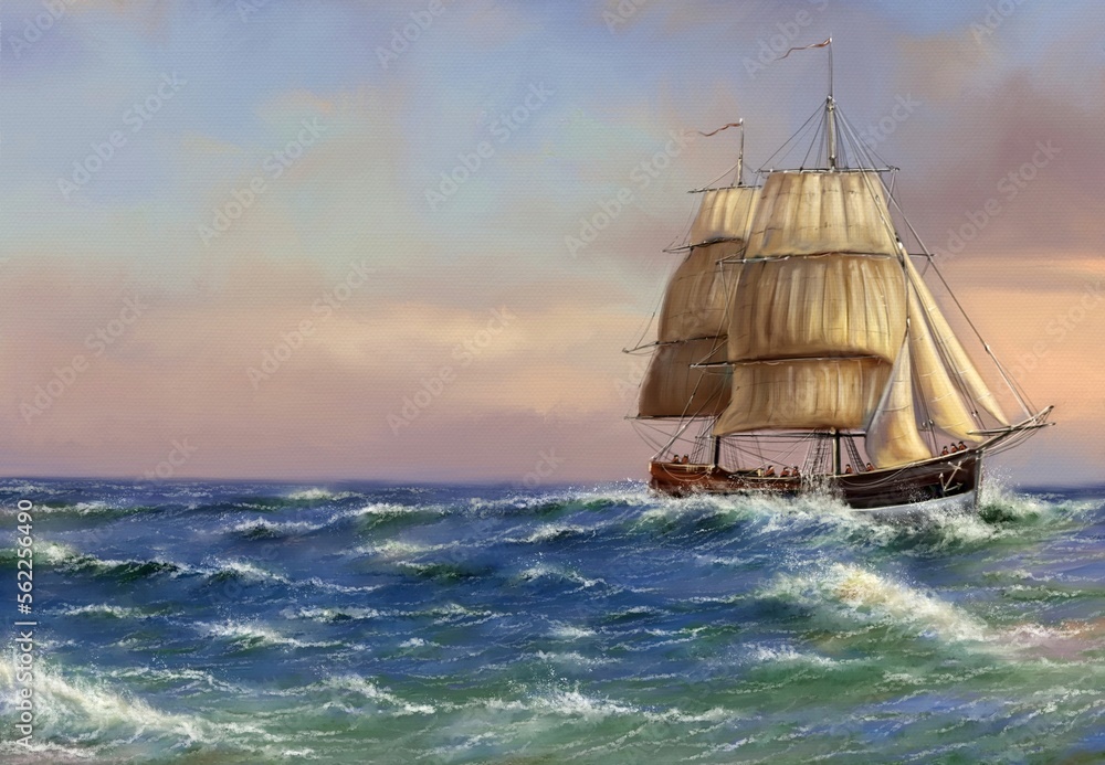 Beautiful Ship Paintings