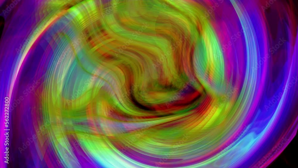 Abstract wavy liquid psychedelic animated abstract twist curved trippy ...