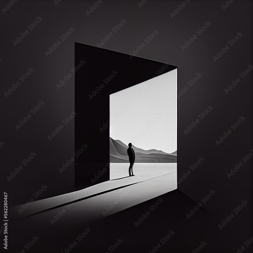 Minimalist background with light colors and high detail Stock ...