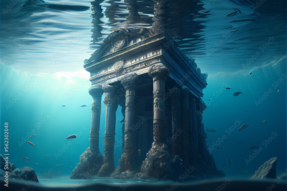 Underwater Greek Ruins