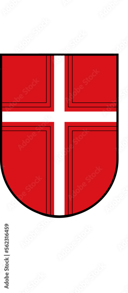 Vetor de Landeswappen Wien, Wien, Wiener Wappen, Stilisiertes Wappen ...