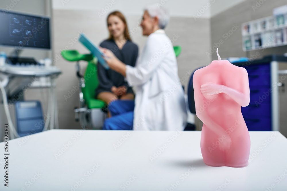 Gynecology, women's health concept. Annual examination of female ...